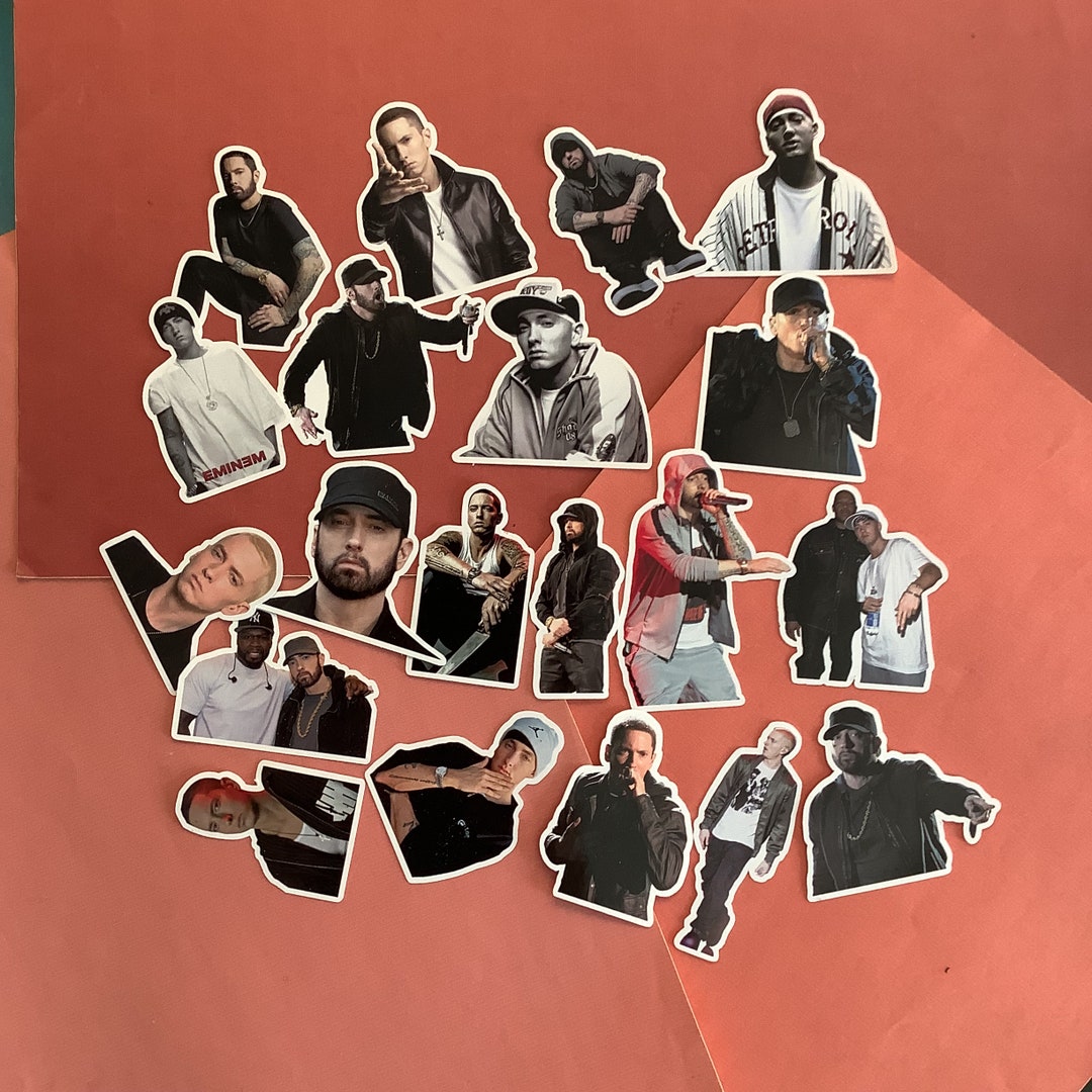 20pcs Eminem Stickers Waterproof Stickers Pack, Graffiti, Pop Art ...