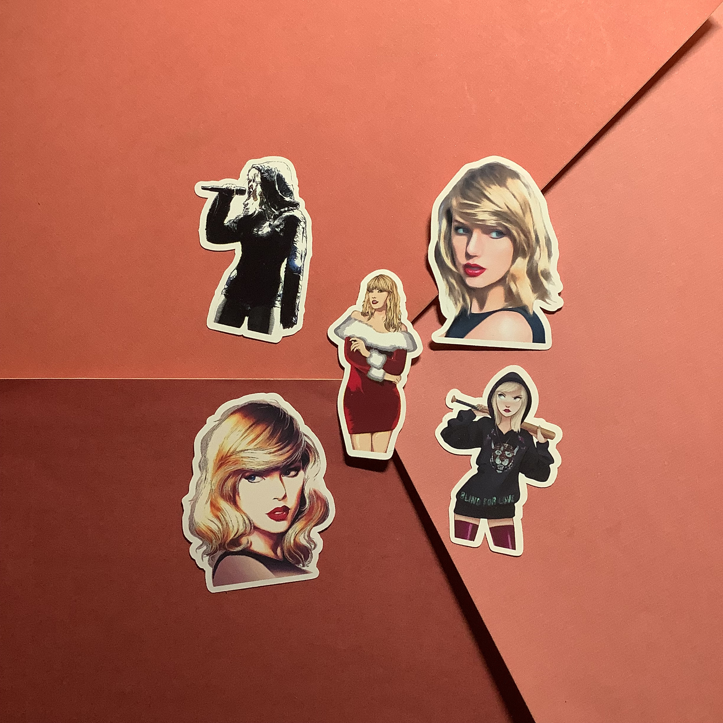 Taylor Swift Sticker Pack Vinyl Stickers - Etsy UK
