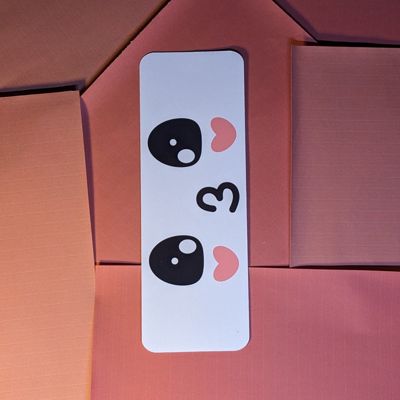 Reading List Bookmark Kawaii Bookmark - Set of 4 - Cute Kawaii Gift ...