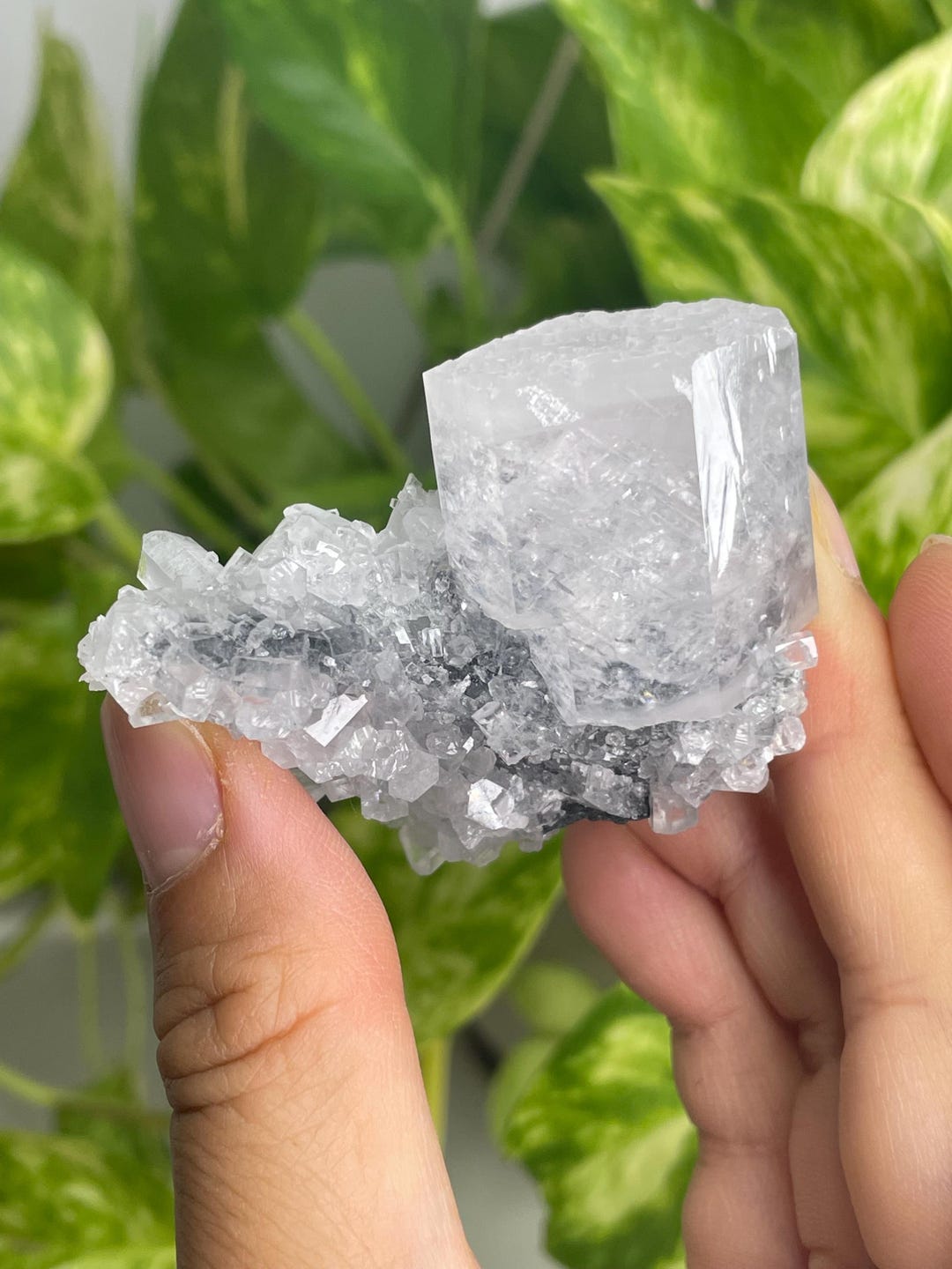 Stunning Columnar Calcite on Quartz and Calcite Matrix From Fujian - Etsy