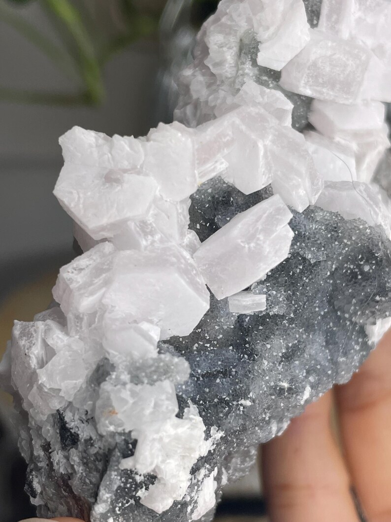 Light Pink “sandwich” Calcite Cluster From Fujian - Etsy