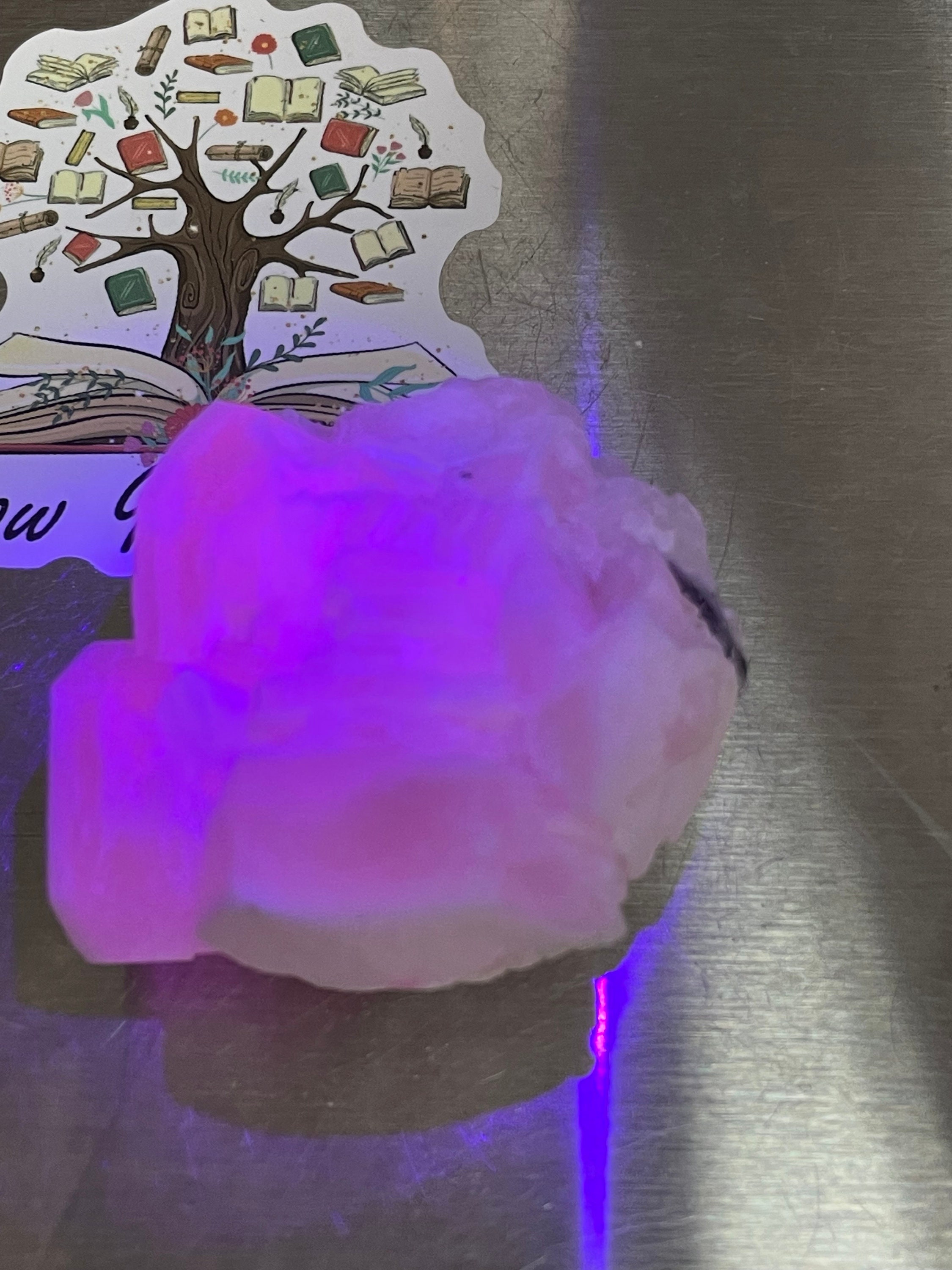 Hexagonal Shaped Light Pink Sandwich Calcite Cluster From Fujian ...