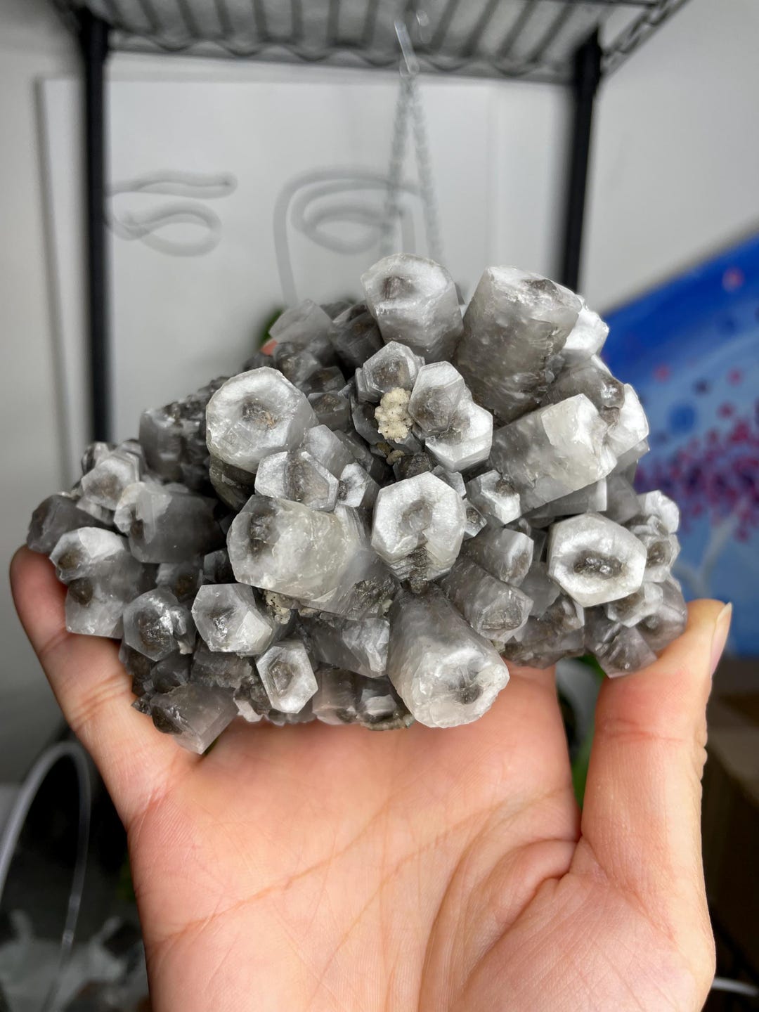 Columnar (panda) Calcite Cluster From Fujian - Etsy
