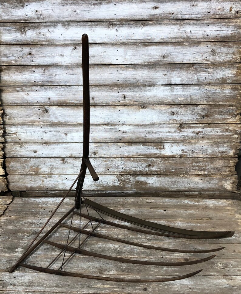 Antique Grain Cradle Scythe Harvester/reaper - Etsy