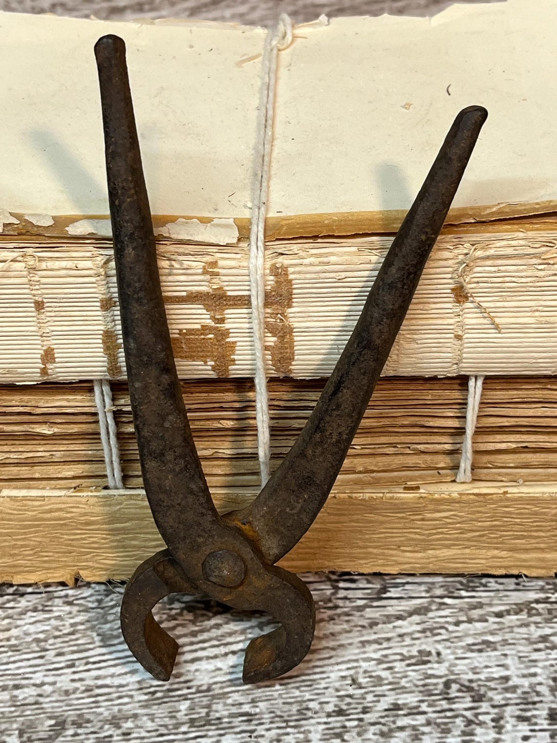 Antique Hand Forged Farriers’ Pliers/nippers/nail Pullers - Etsy