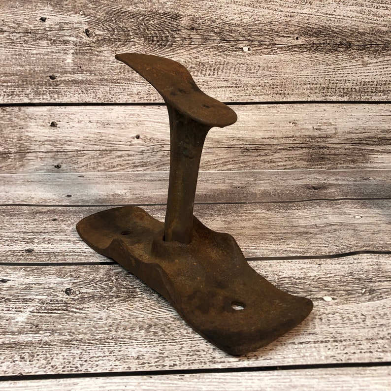 Vintage Cobbler’s Cast Iron Shoe Anvil and Mold - Etsy