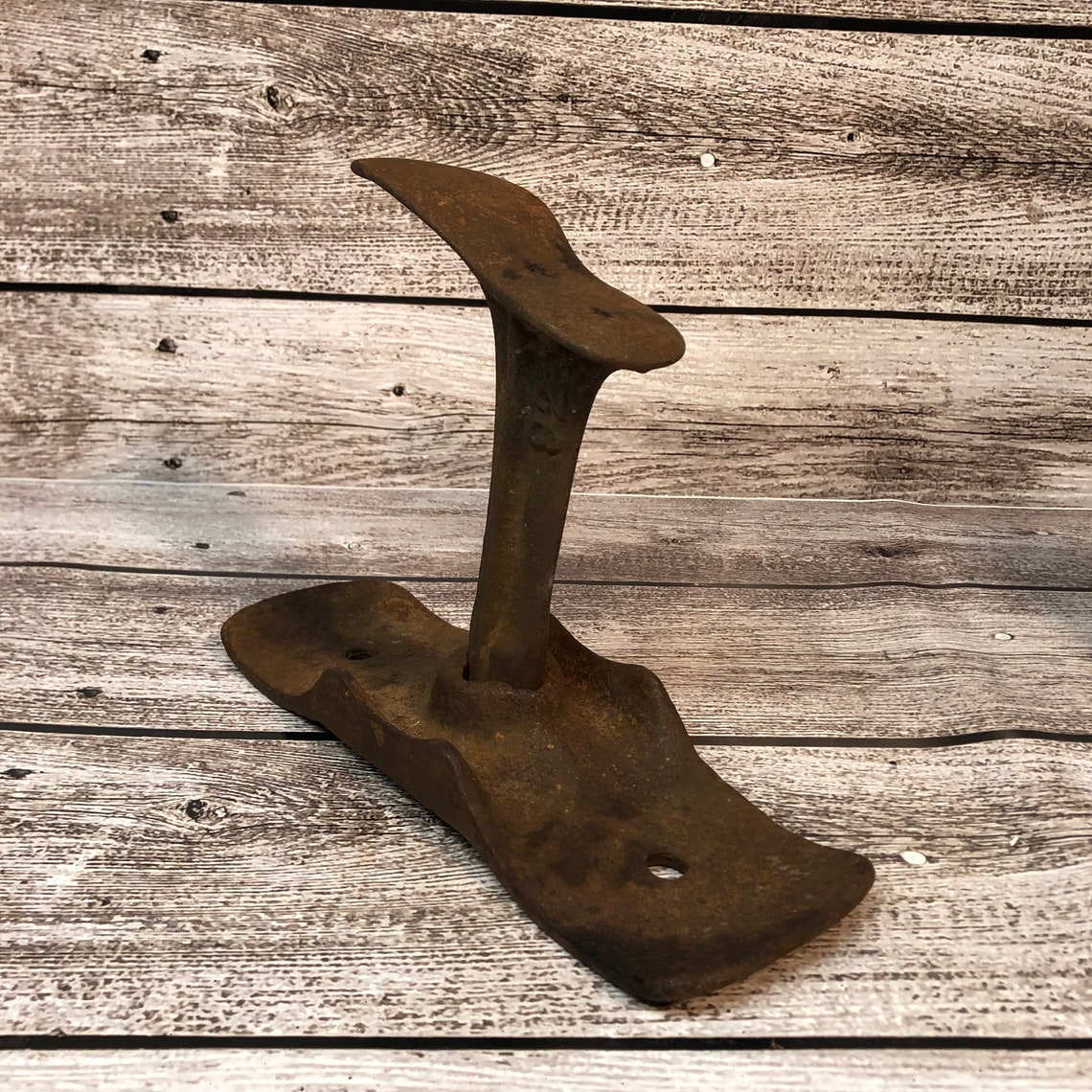 Vintage Cobbler’s Cast Iron Shoe Anvil and Mold - Etsy