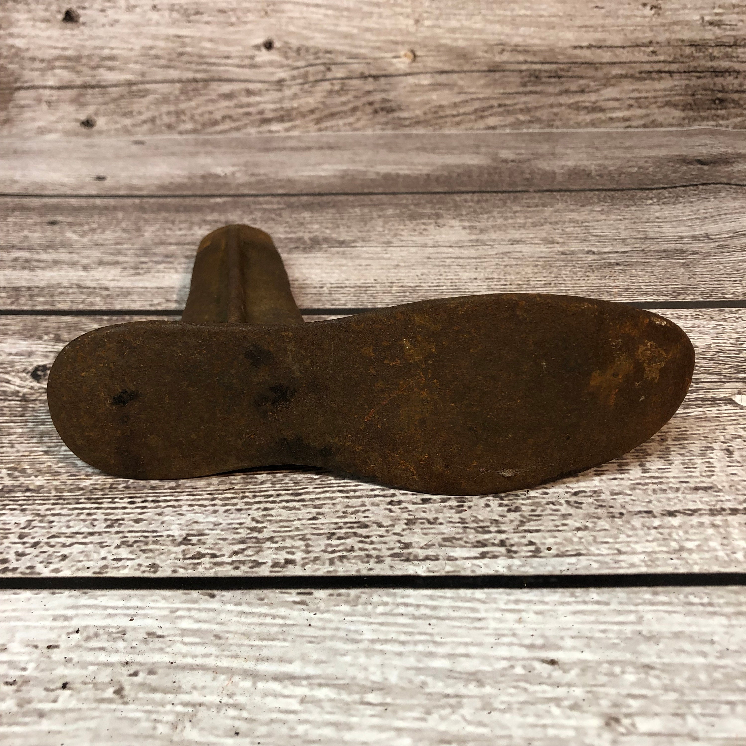 Vintage Cobbler’s Cast Iron Shoe Anvil and Mold - Etsy