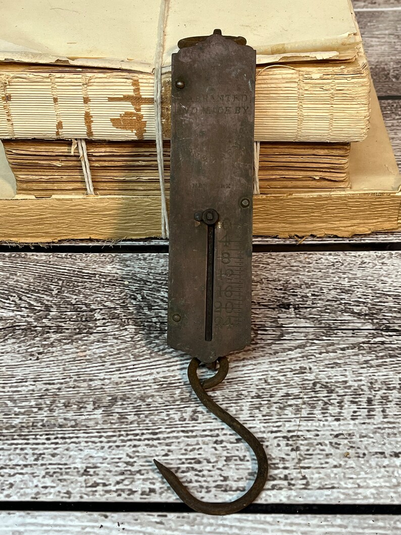 Vintage Spring Scale - Etsy