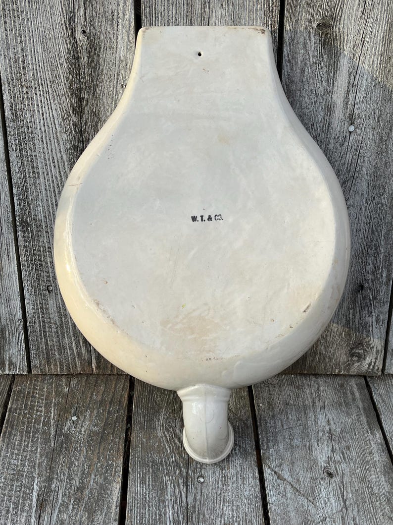 Vintage Porcelain Urinal - Etsy