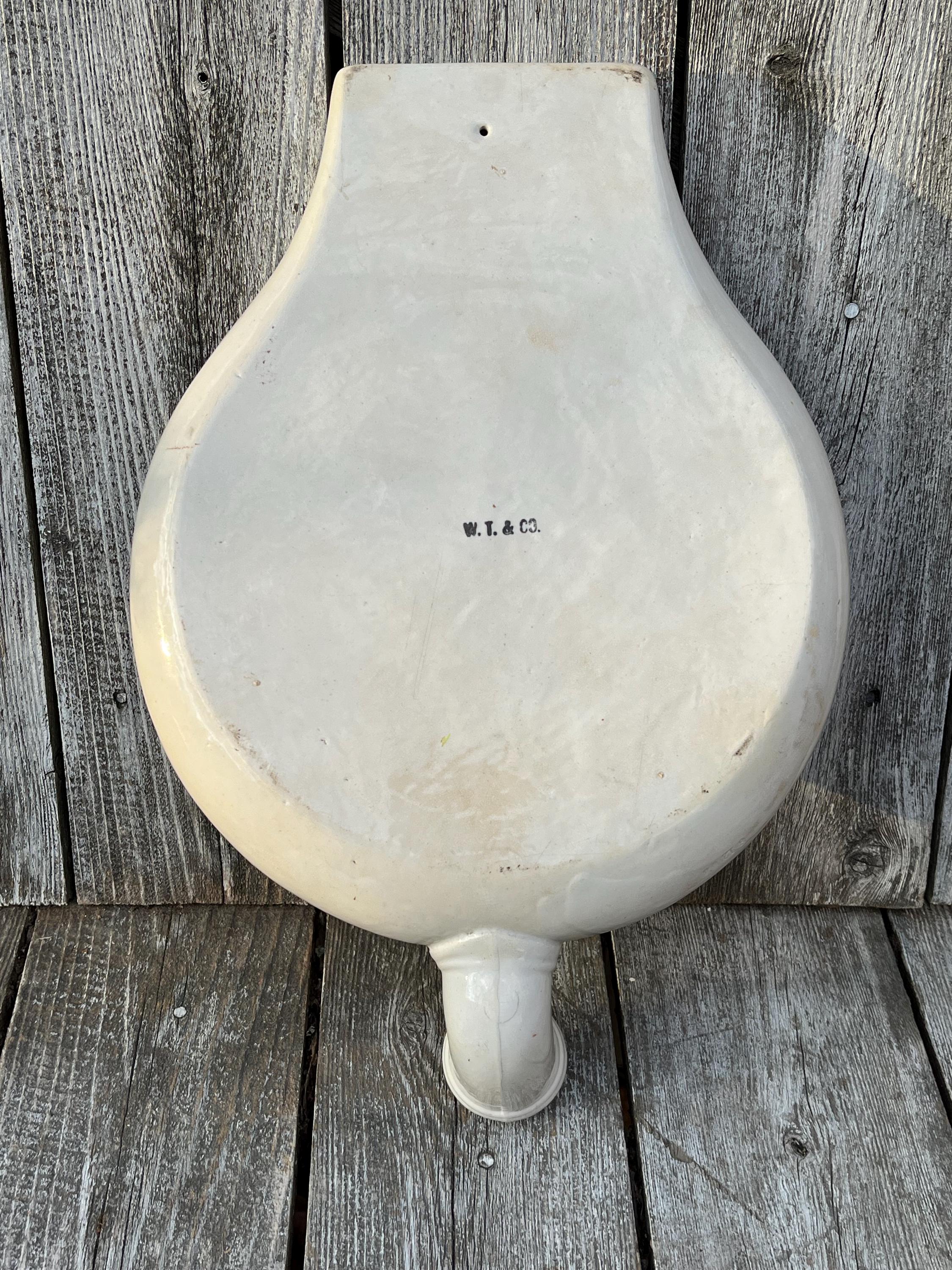 Vintage Porcelain Urinal - Etsy