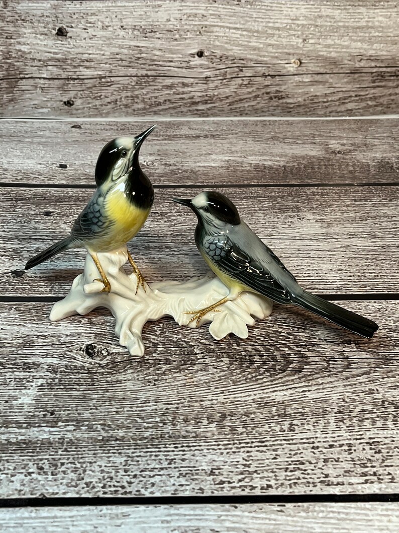 Karl Ens Double Porcelain Bird Figurine - Etsy