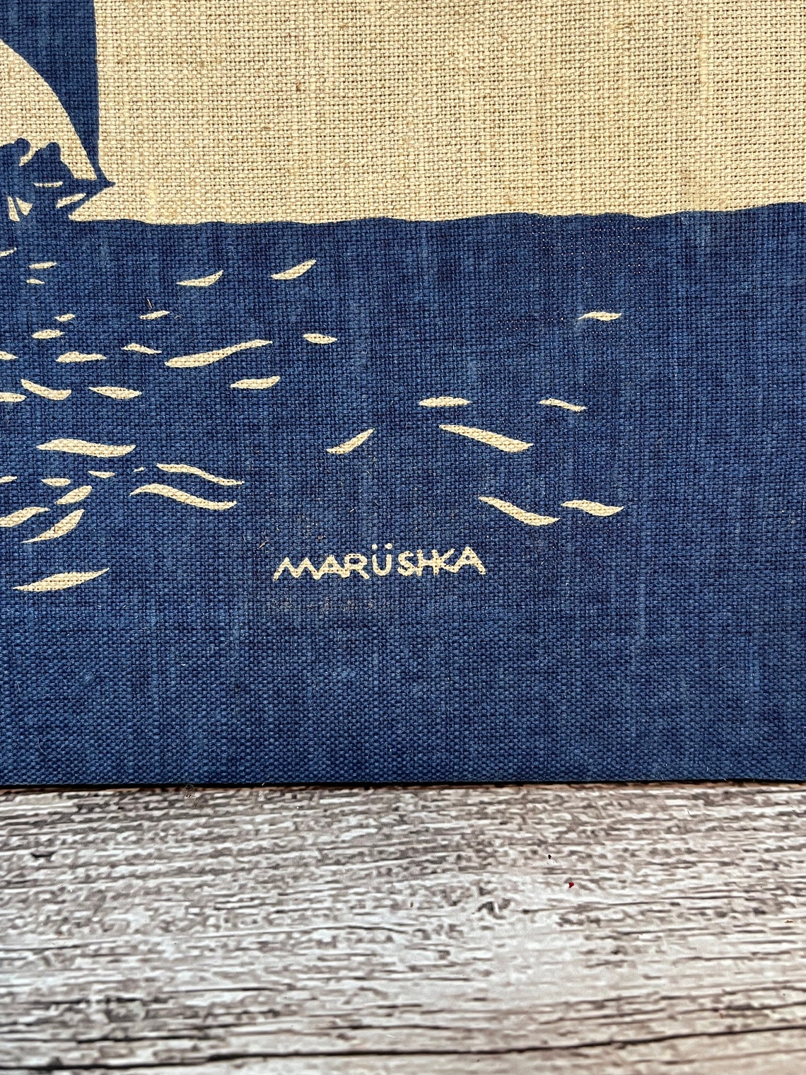Marüshka Silkscreen / Screen Print Sailboat - Etsy