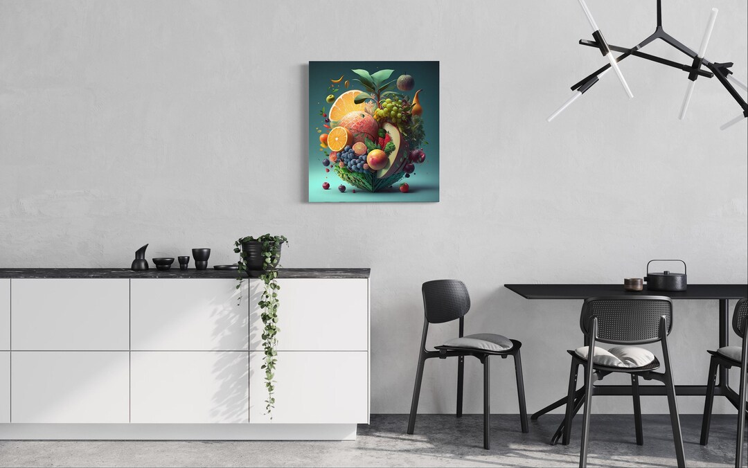 Pop Art Fruit Fruitopia Classroom Painting Multi Fruit Tree Fruit Tree ...