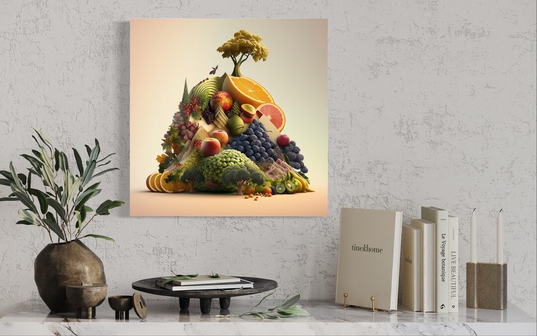 Fruit Tree Nursery Fruitopia Classroom Painting Multi Fruit - Etsy