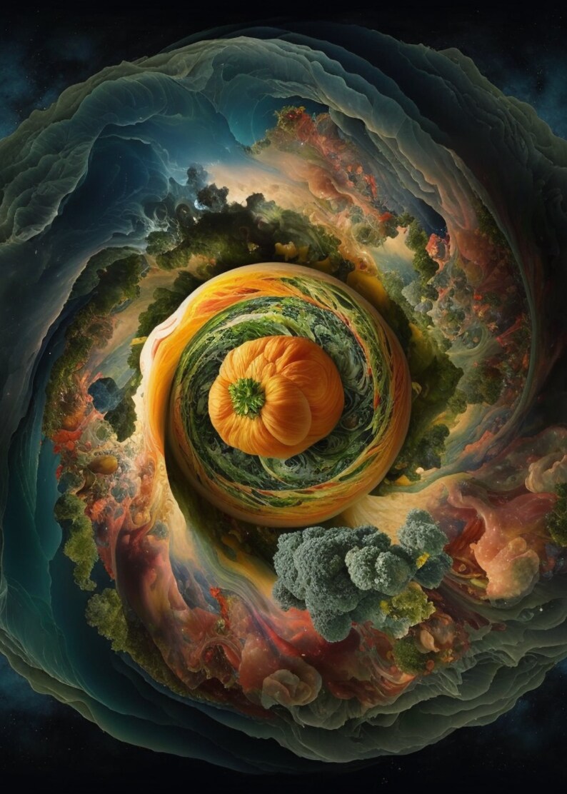 Outer Space Painting Fruit and Vegetables Painting Classroom Painting ...