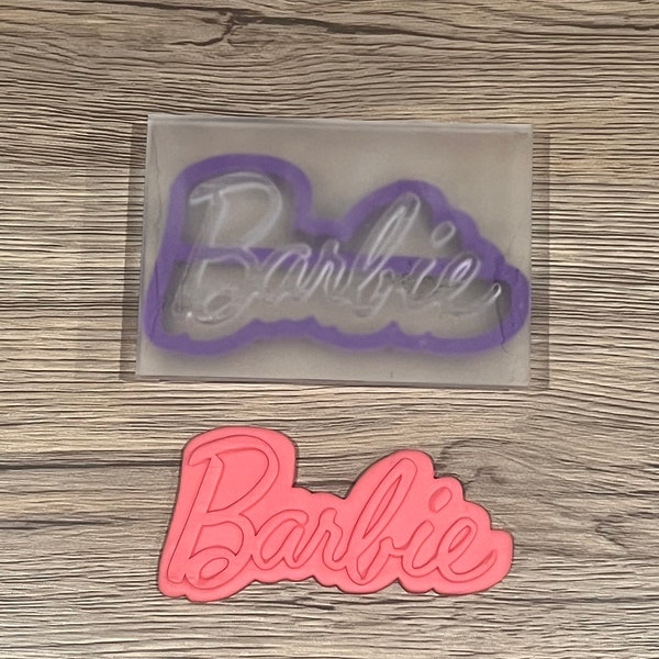 Barbie Name Logo Cutters - Etsy
