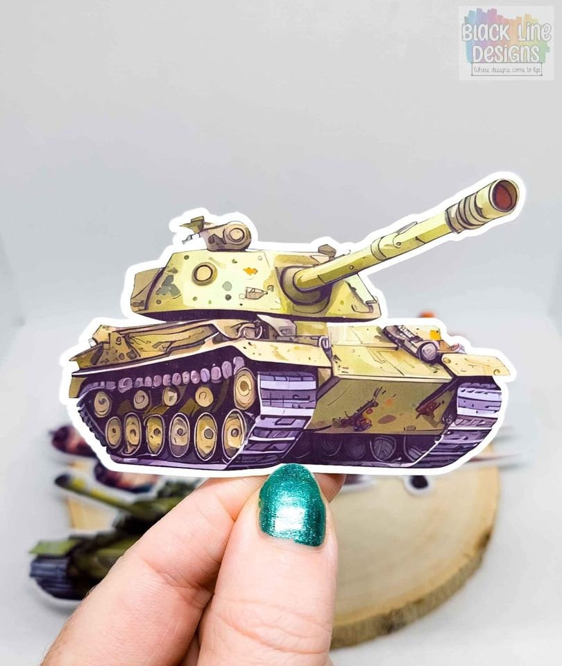 WW2 Historic Tank and Plane Stickers | Military War Vehicle ...
