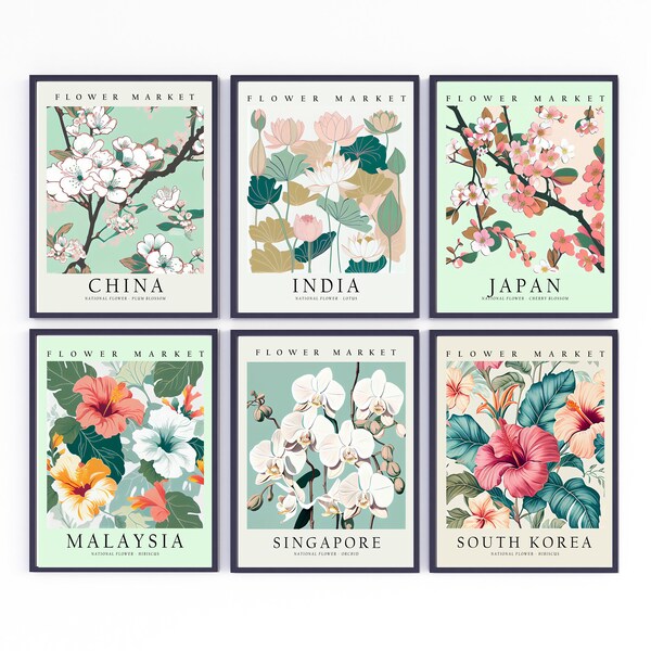 Asian Art Prints - Etsy