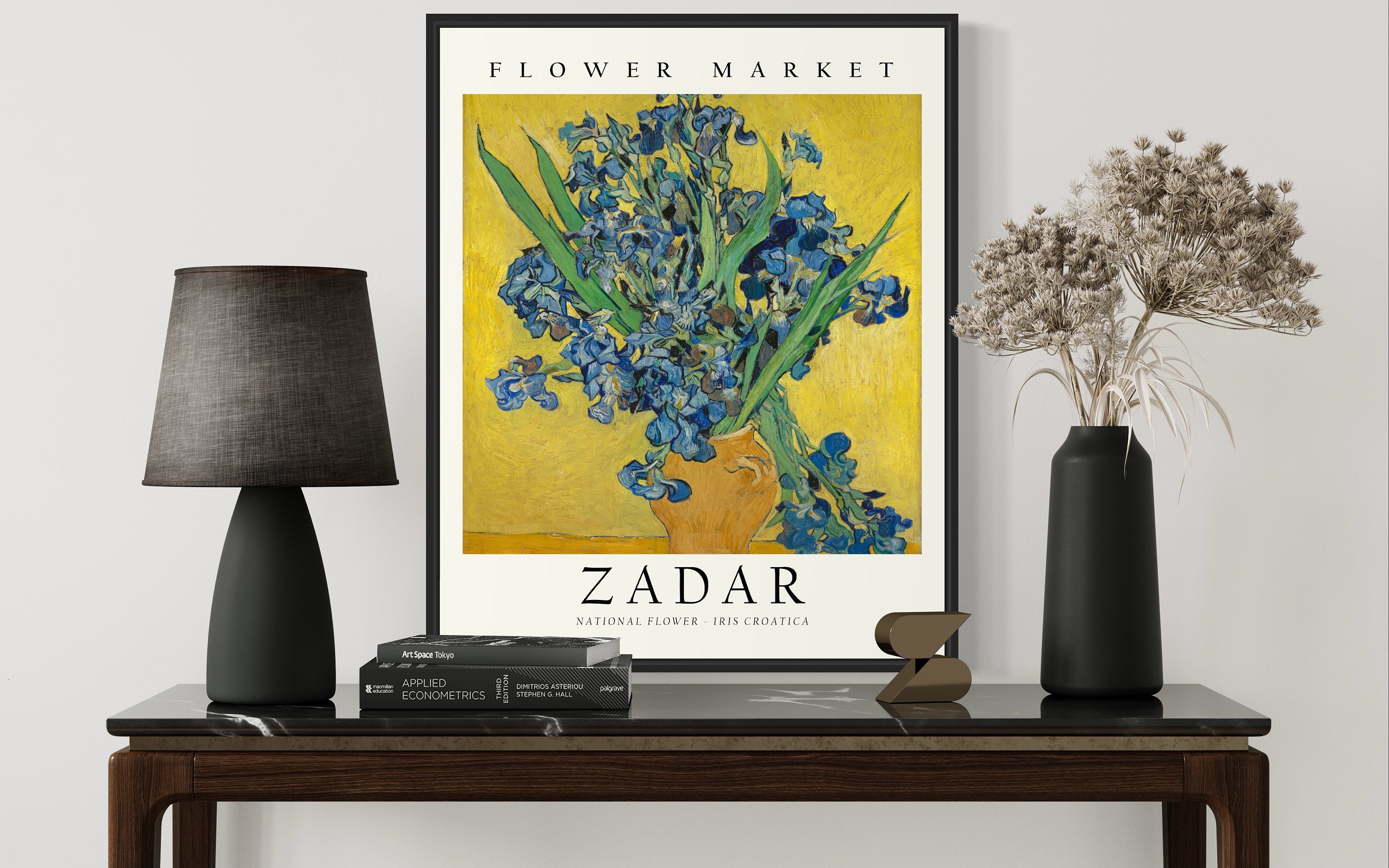Zadar Croatia Flower Market Art Print Iris Flower Wall Art - Etsy
