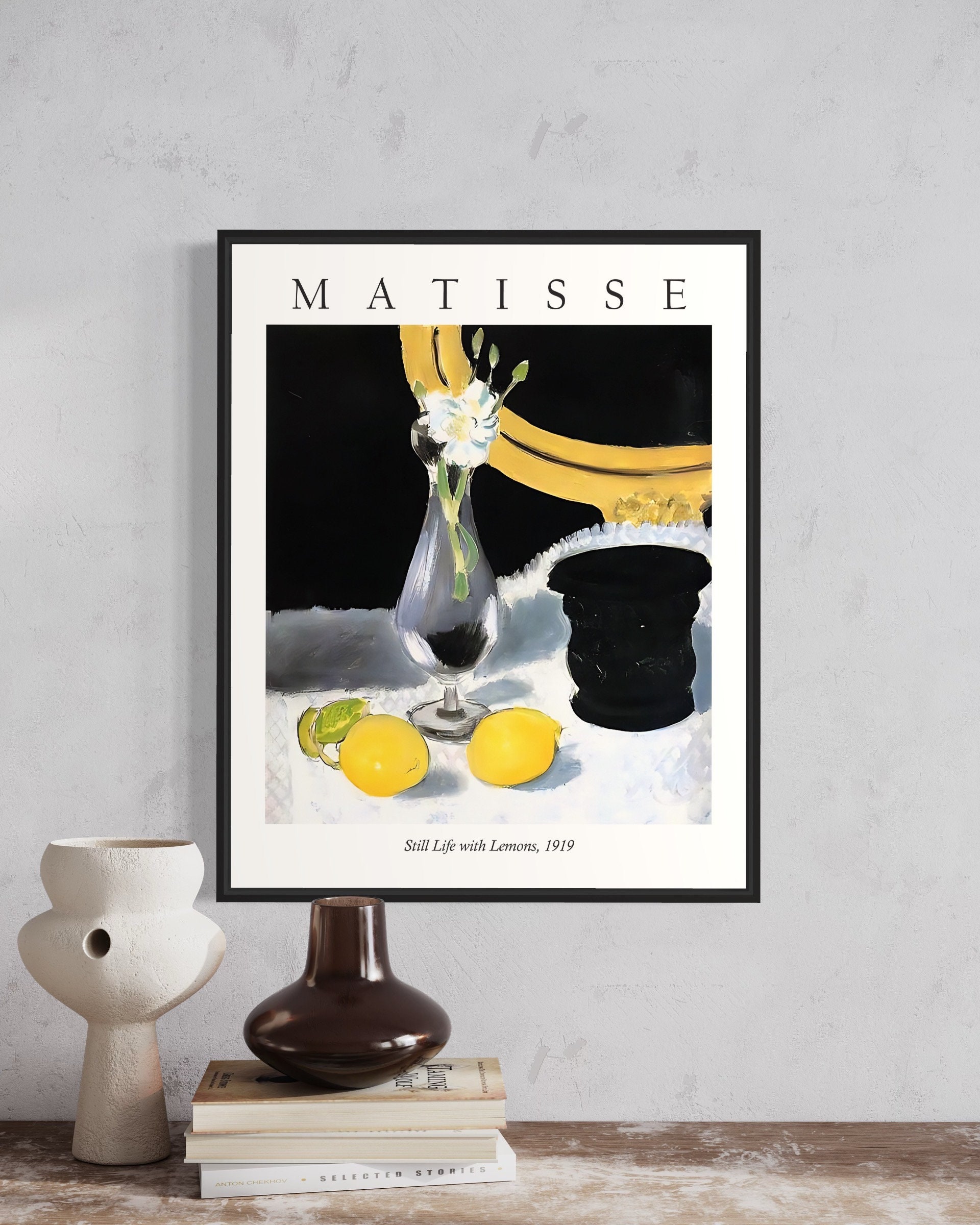 Henri Matisse Still Life With Lemons 1919 Vintage Gallery - Etsy