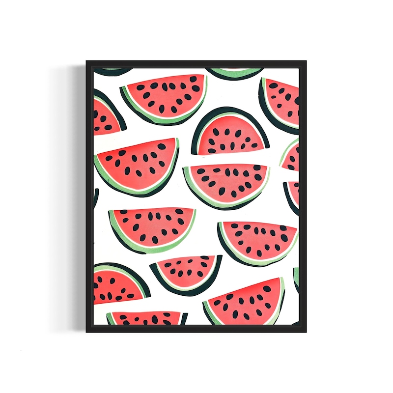 Watermelon Poster - Etsy