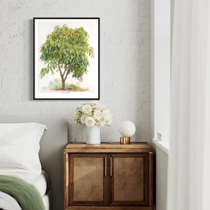 Mango Tree Art Print, Mango Tree Wall Art Poster - Etsy