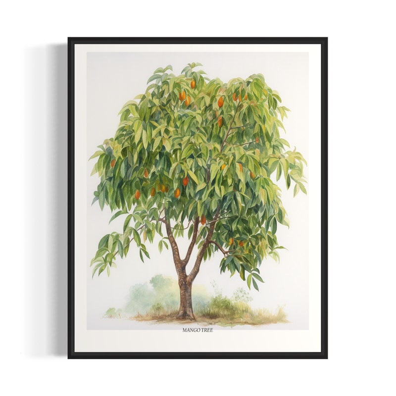 Mango Print - Etsy