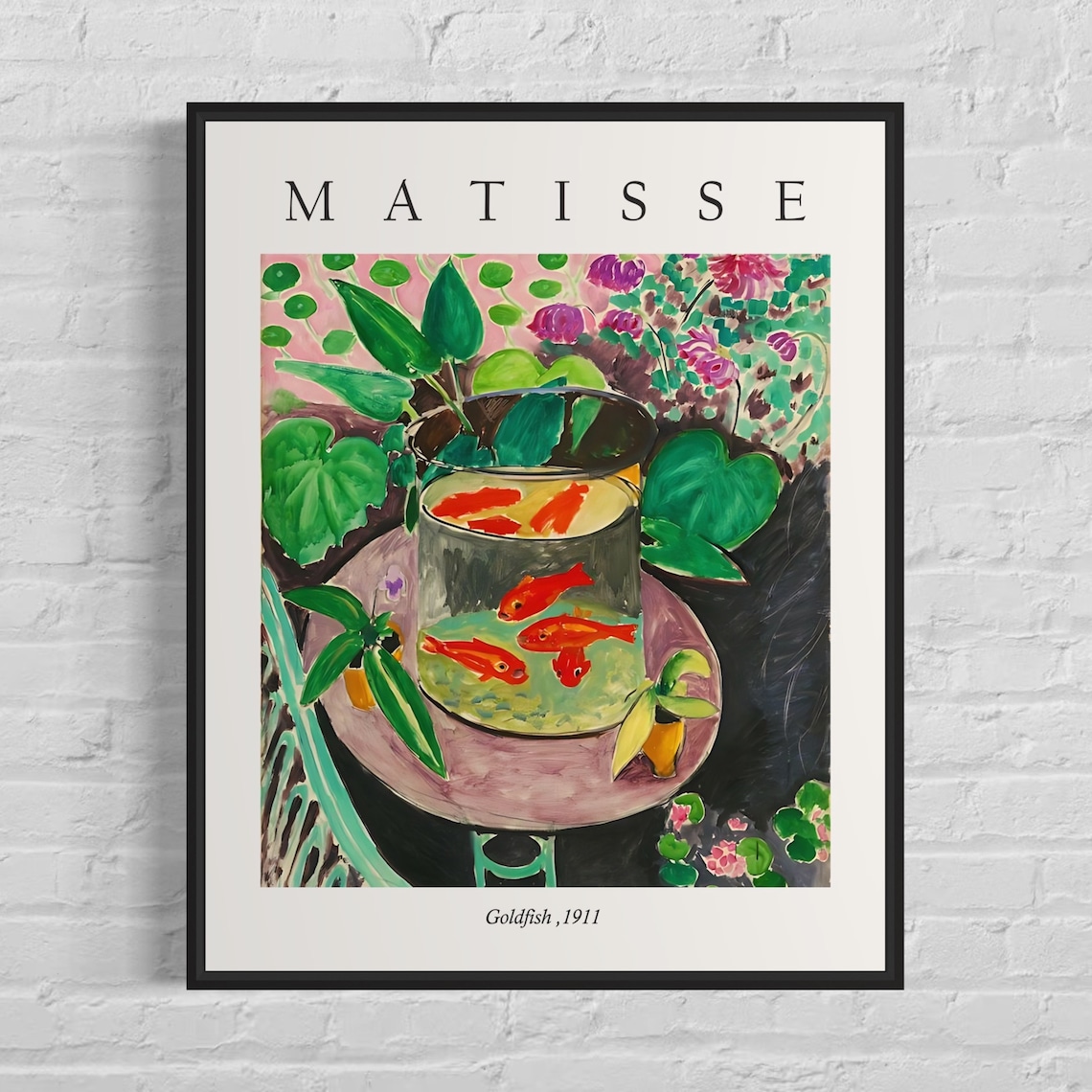 Henri Matisse Goldfish 1911 Vintage Gallery Wall Art - Etsy