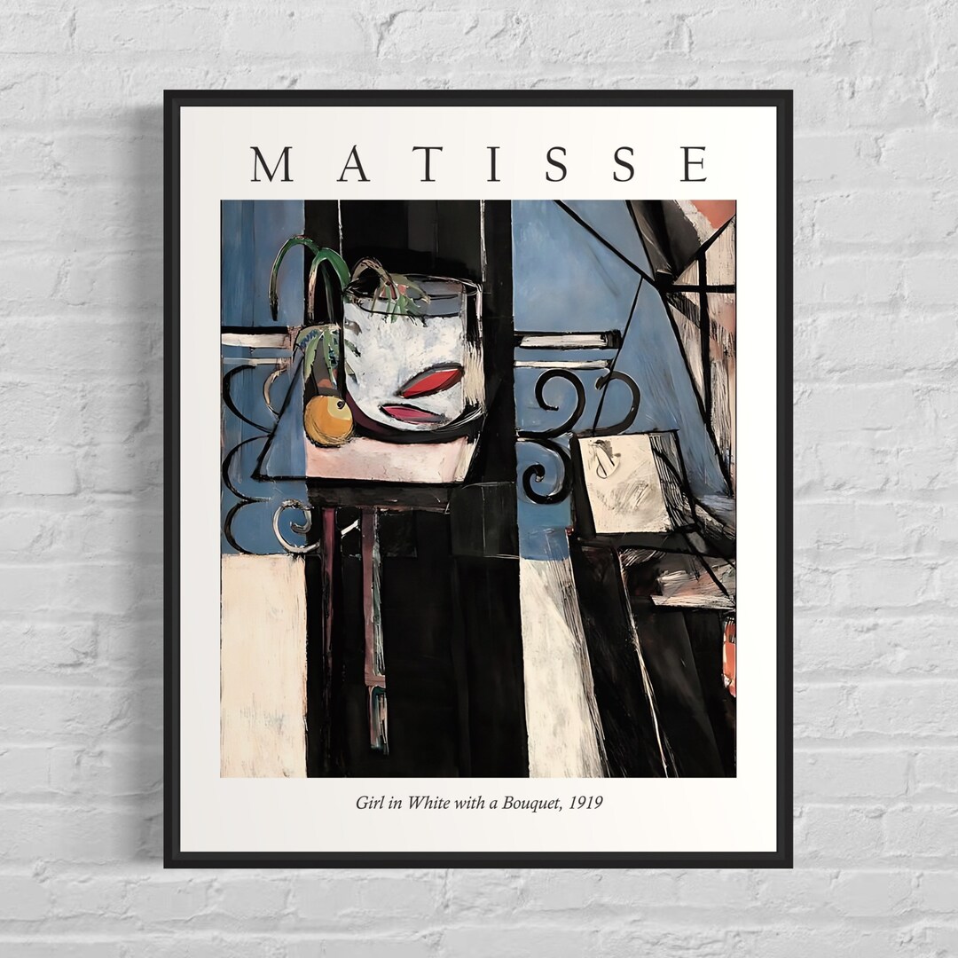 Henri Matisse - Goldfish and Palette, 1914 - Vintage Gallery Wall Art ...