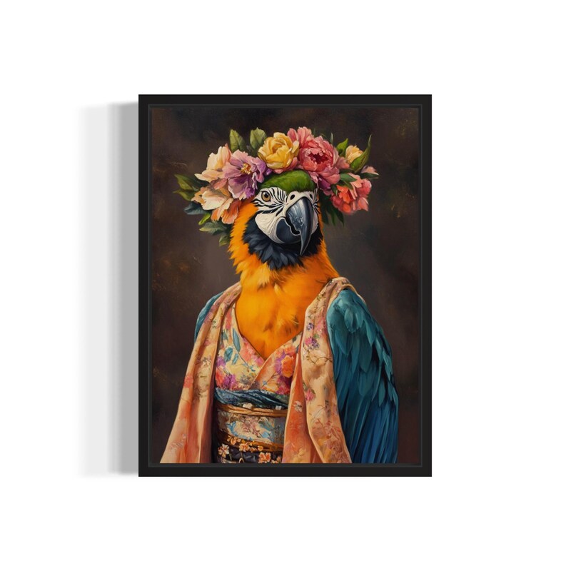 Macaw Poster - Etsy
