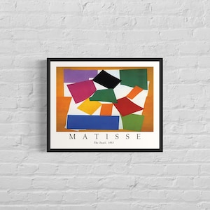 Henri Matisse - the Snail, 1953 - Vintage Gallery Wall Art, Matisse ...