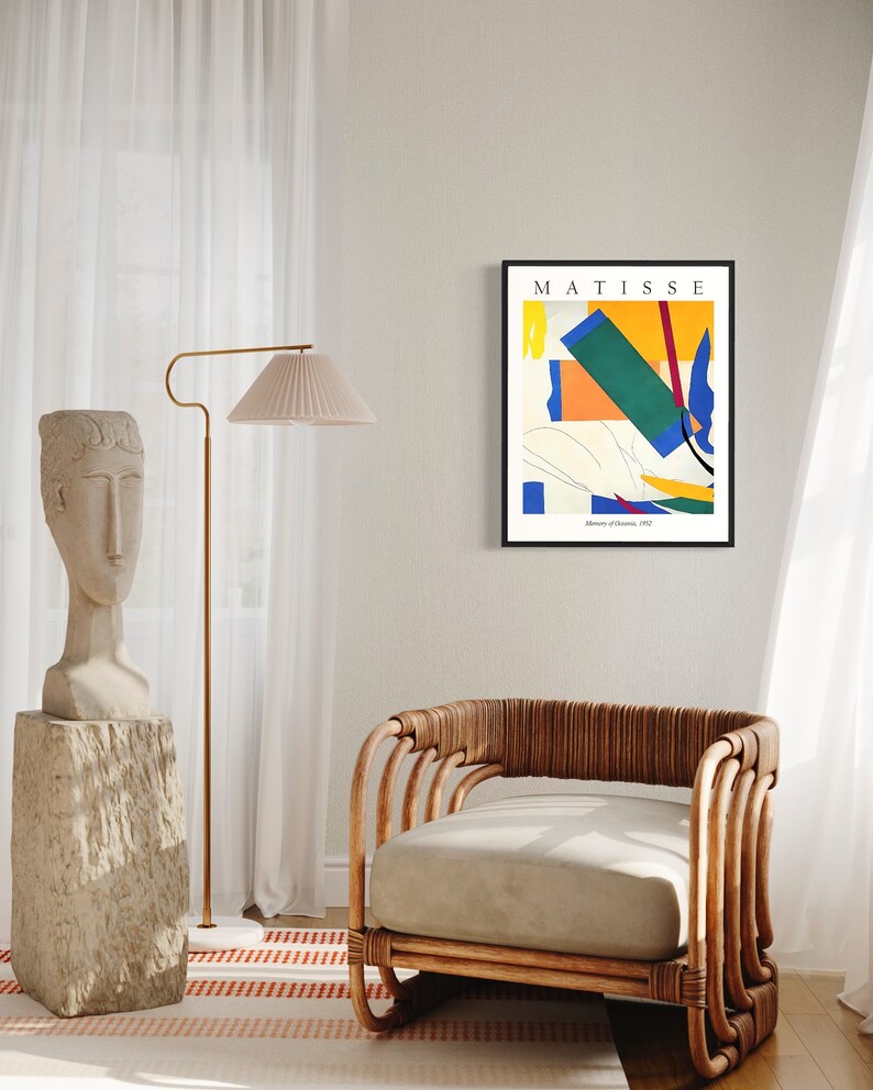 Henri Matisse Memory of Oceania 1952 Vintage Gallery Wall - Etsy