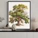 Oak Tree Art Print, Oak Tree Wall Art Poster - Etsy
