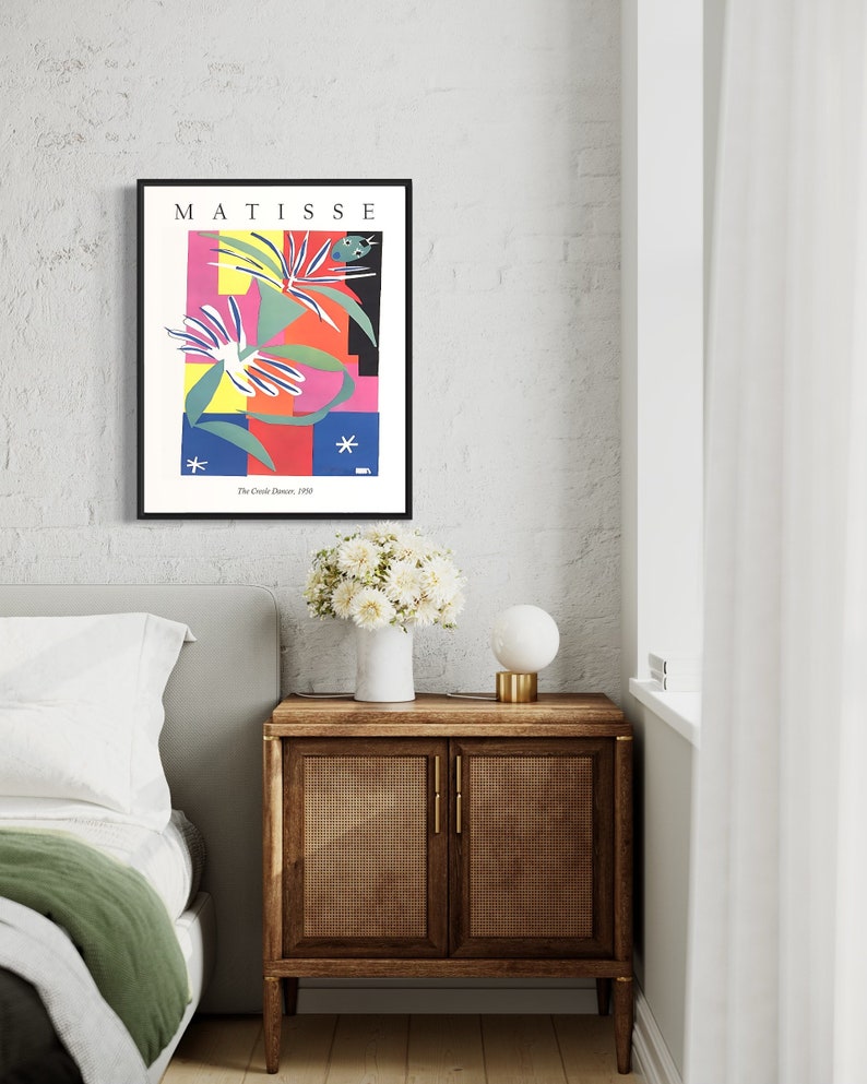 Henri Matisse - the Creole Dancer, 1950 - Vintage Gallery Wall Art ...