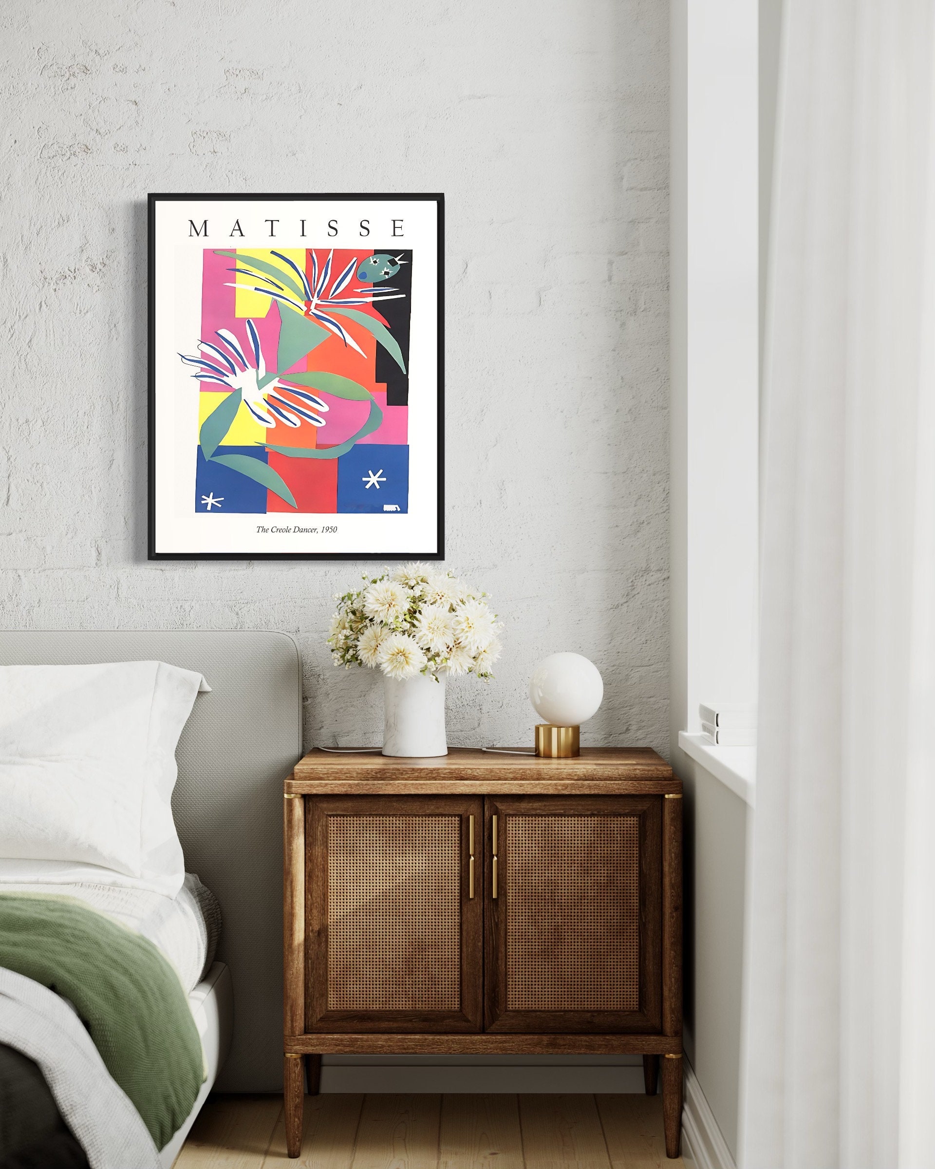 Henri Matisse - the Creole Dancer, 1950 - Vintage Gallery Wall Art ...