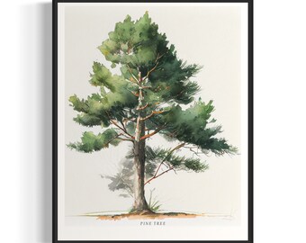 Kauri Tree Art Print Kauri Tree Wall Art Poster - Etsy