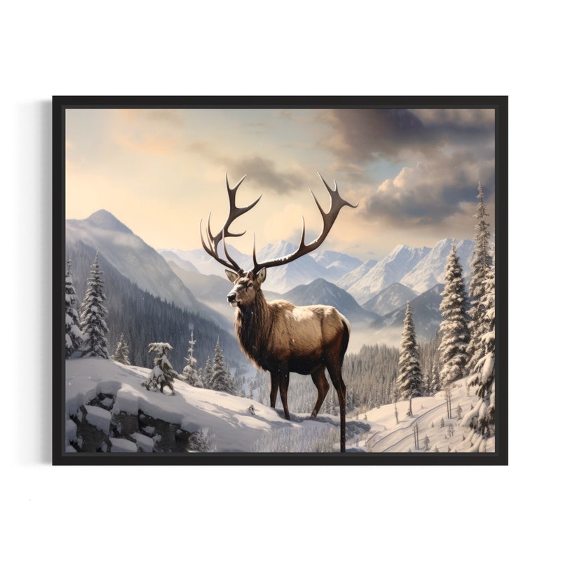 Elk Artwork - Etsy