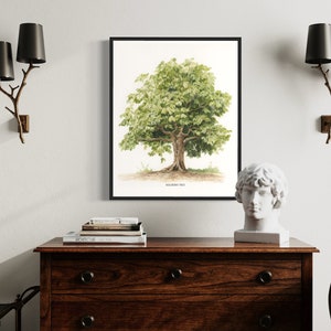 Mulberry Tree Art Print, Mulberry Tree Wall Art Poster - Etsy