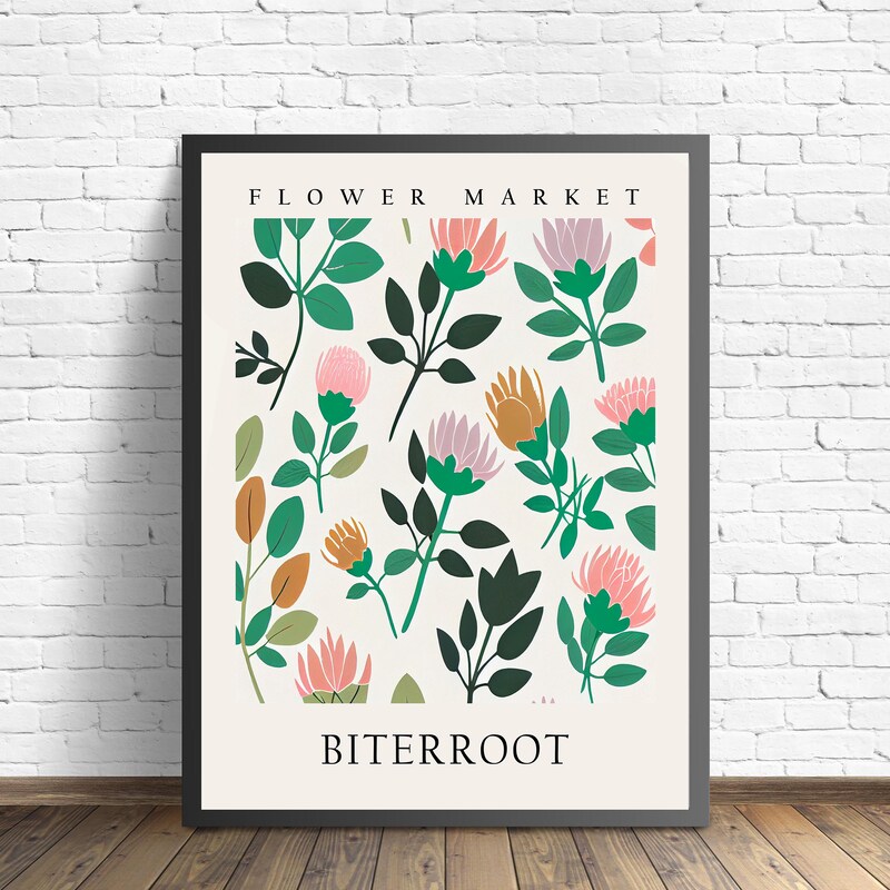 Bitterroot Flower - Etsy