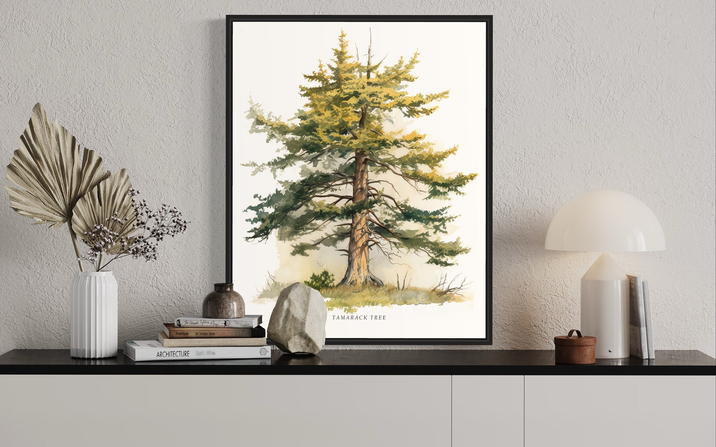 Tamarack Tree Art Print, Tamarack Tree Wall Art Poster - Etsy