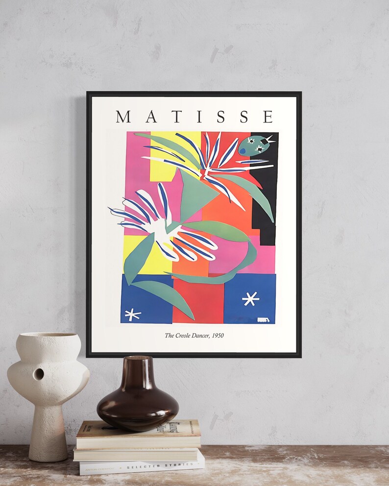 Henri Matisse - the Creole Dancer, 1950 - Vintage Gallery Wall Art ...