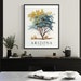 Arizona State Tree Art Print, Arizona Blue Palo Verde Tree Wall Art ...