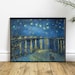 Vincent Van Gogh Poster Art Print - Starry Night Over the Rhone (1888 ...