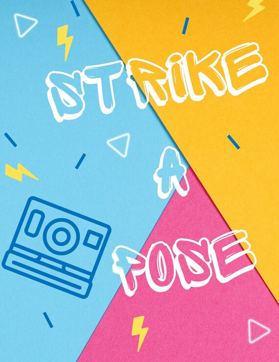 90's Theme Photo Booth Sign - Etsy