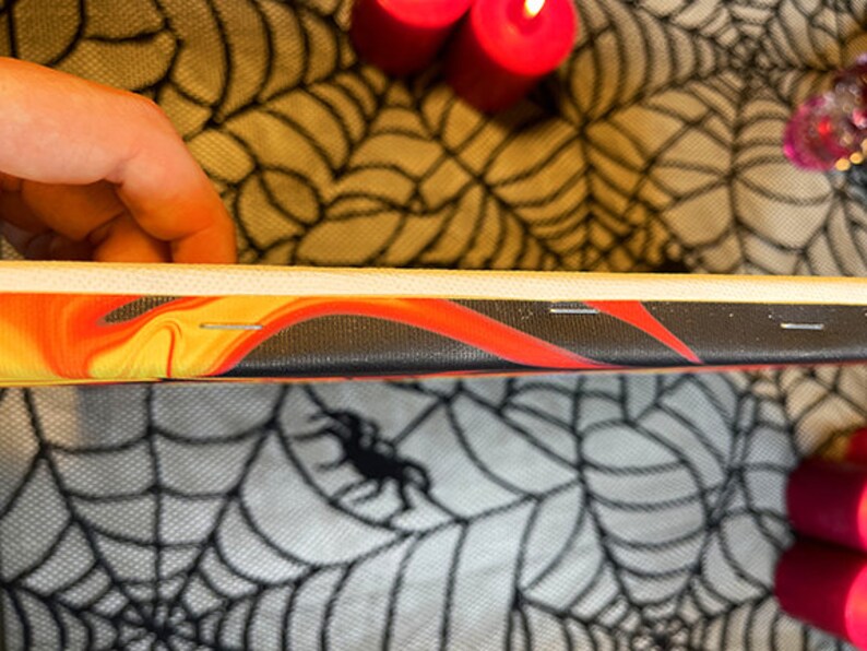 Totem Digital Fire Art by Pyro Painter for Living Room Wall Art ...