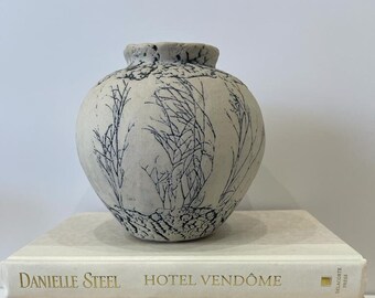 Pottery Birch Vase - Etsy