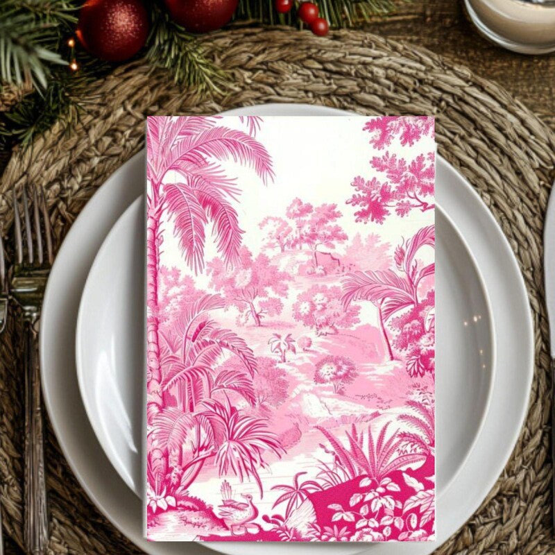 Toile Napkins - Etsy