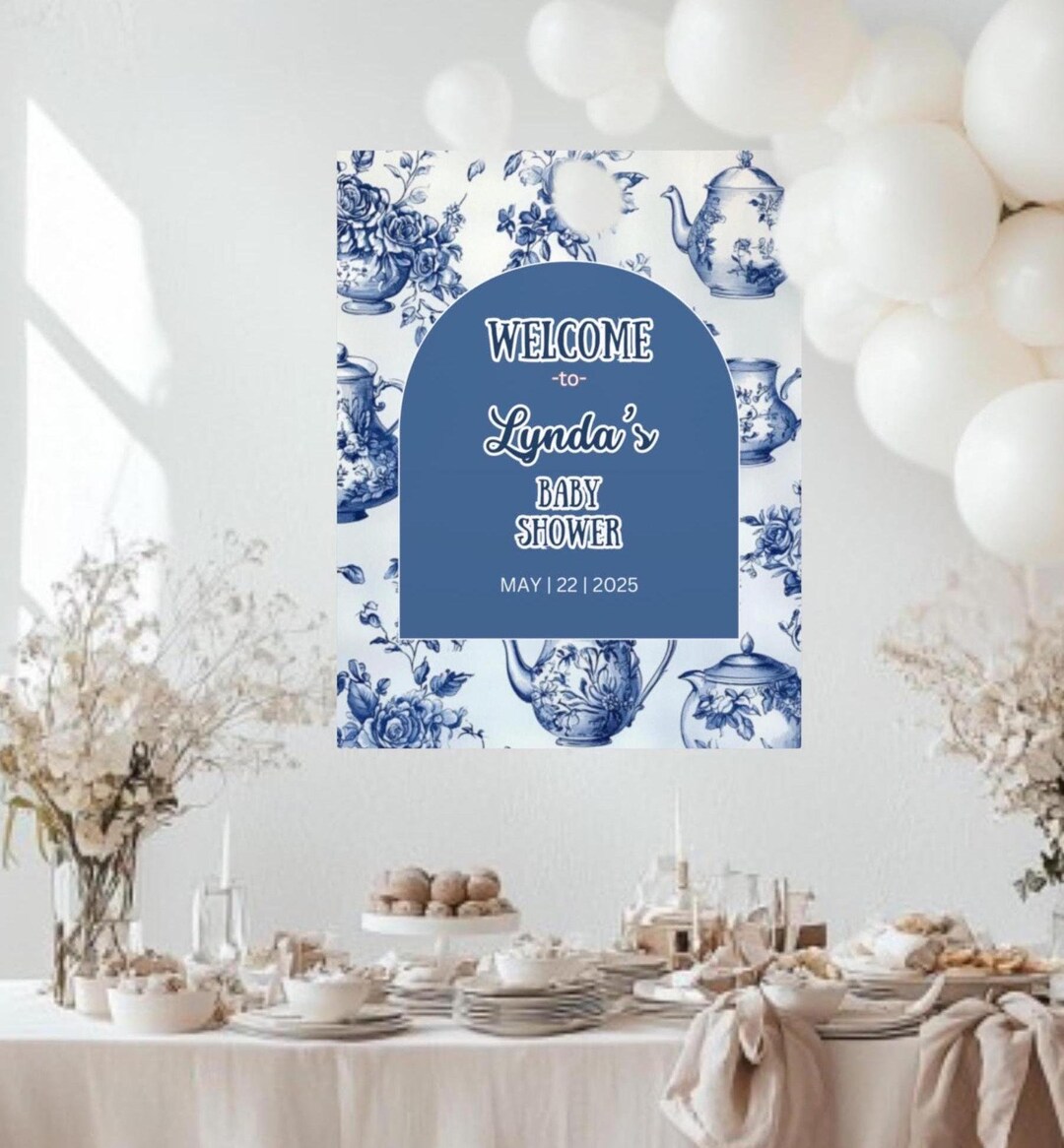 Welcome Signs Regency Era Baby Shower Welcome Sign, New Mom Gift, Event ...