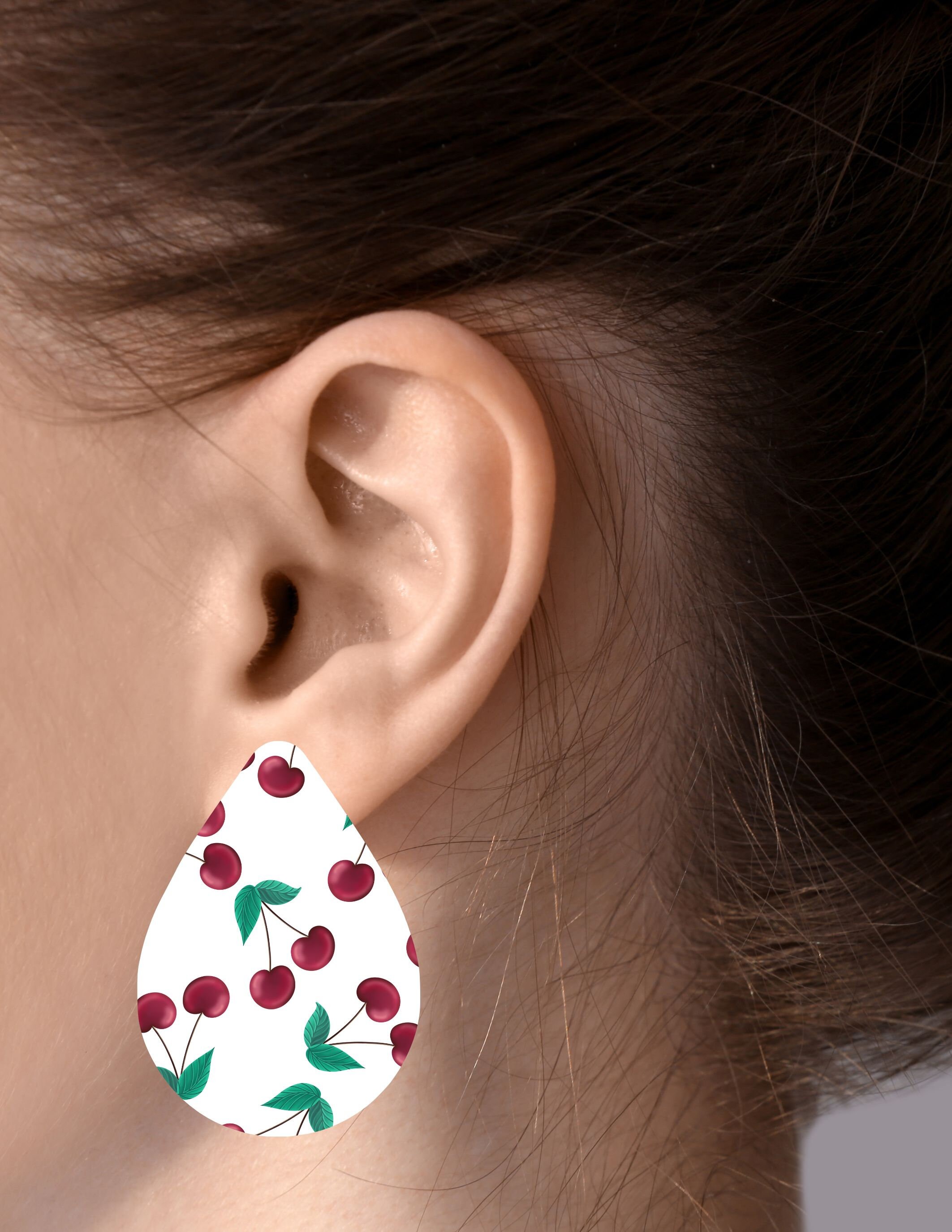 Teardrop Printable Earring Bundle Design Earring Sublimation Designs ...